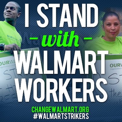 Wal-Mart workers stand up for better wages