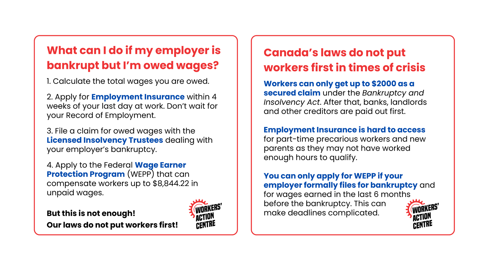 Bankruptcy and Recovering Unpaid Wages